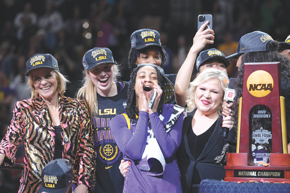 LSU Tigers win 1st NCAA women’s basketball title, beating Caitlin Clark ...